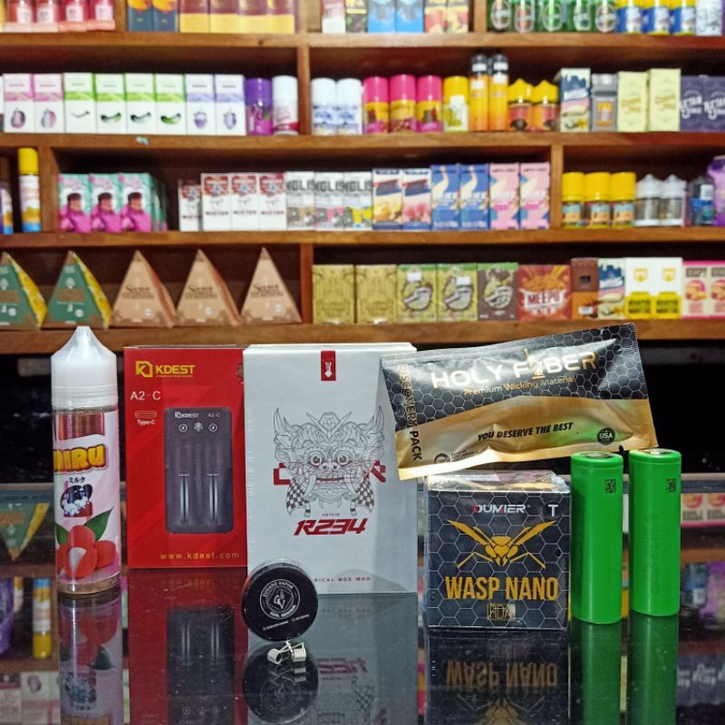 Jual HOTCIG R234 ELECTRICAL MOD CYBER BARONG PAKET KOMPLIT SIAP PAKAI ...
