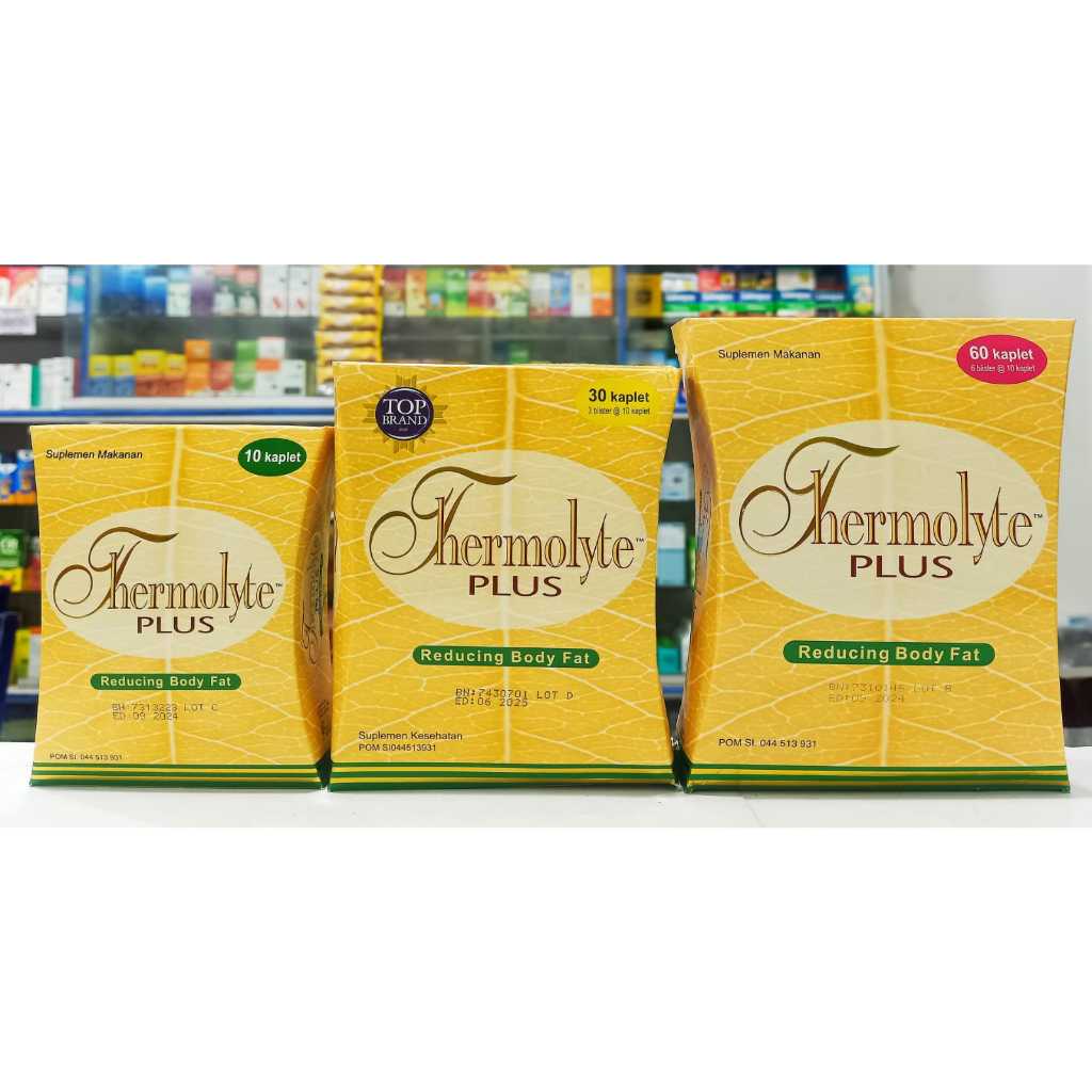 Jual Thermolyte PLUS 𝐈𝐒𝐈 𝟏𝟎, 𝟑𝟎 & 𝟔𝟎 𝐊𝐀𝐏𝐋𝐄𝐓 - Menurunkan Berat Badan ...