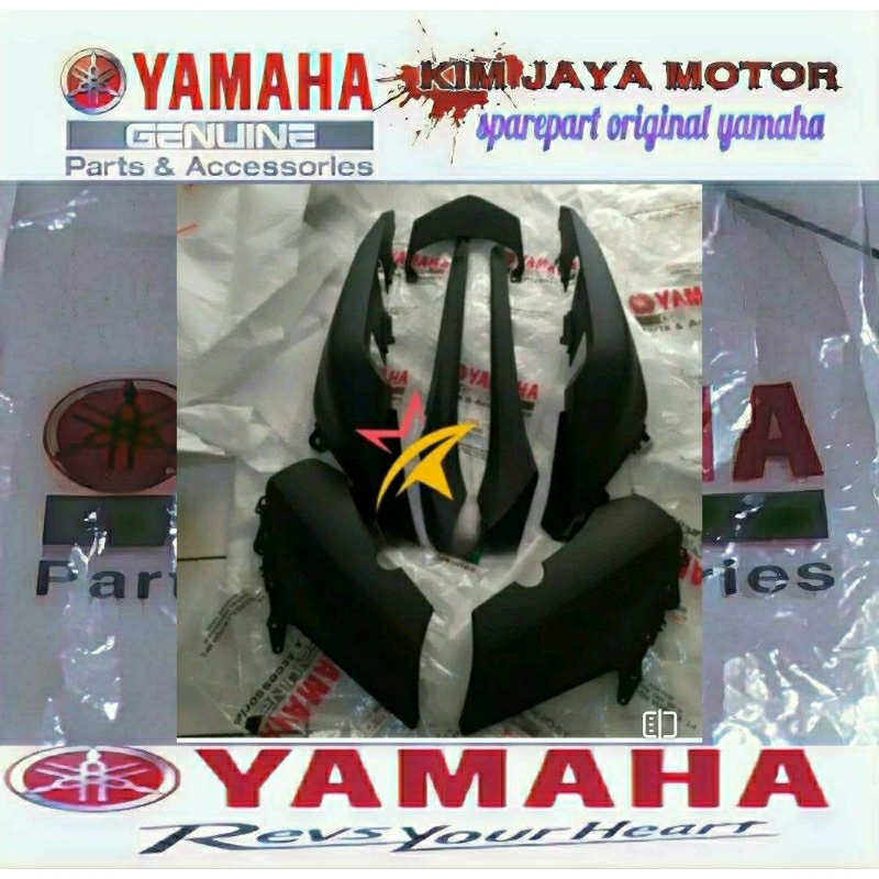 Jual PAKET BODY HALUS XMAX X-MAX 250 HITAM DOFF ORIGINAL | Shopee Indonesia