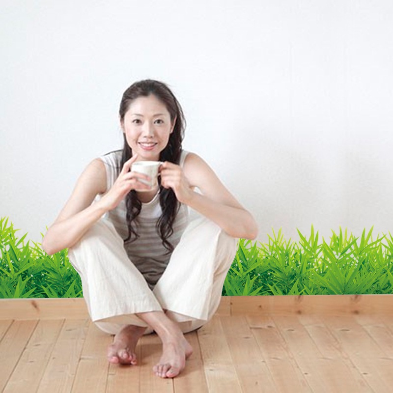 Jual Stiker Wallpaper Dinding PVC dengan Motif Rumput Hijau Grass ...