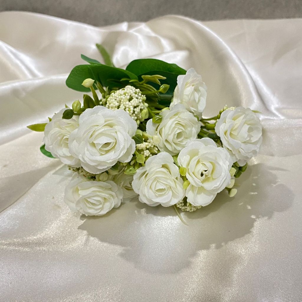 Jual BUNGA ROSE FREESIA 10 KUNTUM ARTIFICIAL BUNGA HIAS BUATAN DEKORASI ...