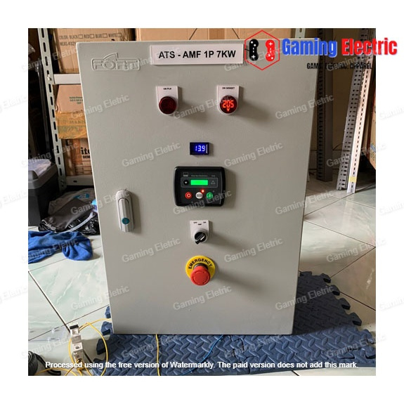 Jual Panel ATS - AMF 1 Phase 7Kw 32A | Shopee Indonesia