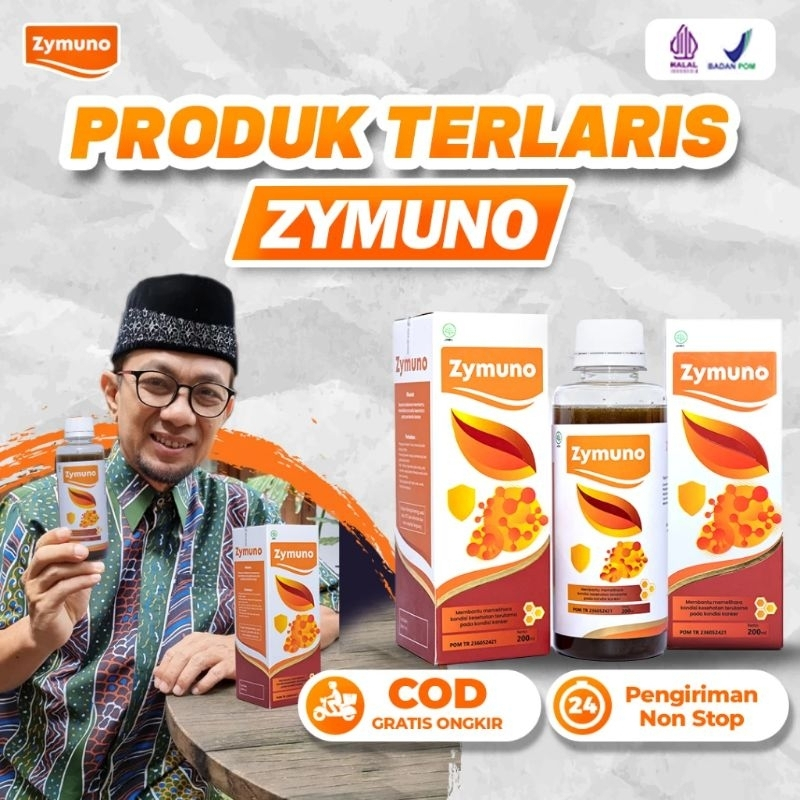 Jual Zymuno 3 Botol Madu MultiVitamin Herbal Alami Cegah Kanker dan ...
