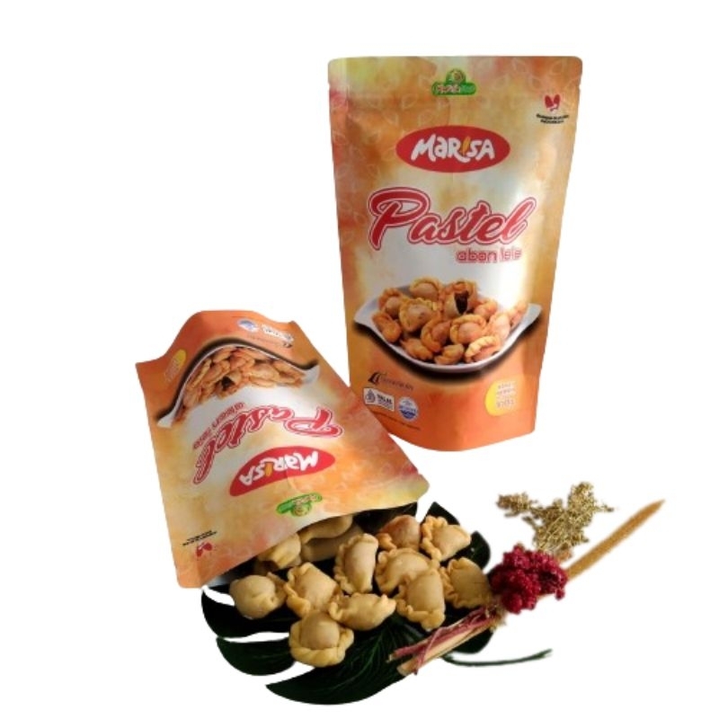 Jual Camilan Pastel kering mini isi abon renyah marisa 100 gram ...