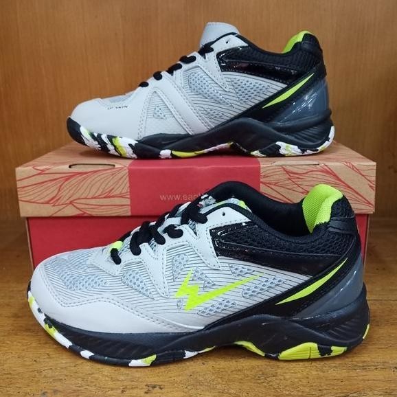 Jual Seatu Badminton Anak Eagle Hurricane Jr - Grey | Shopee Indonesia