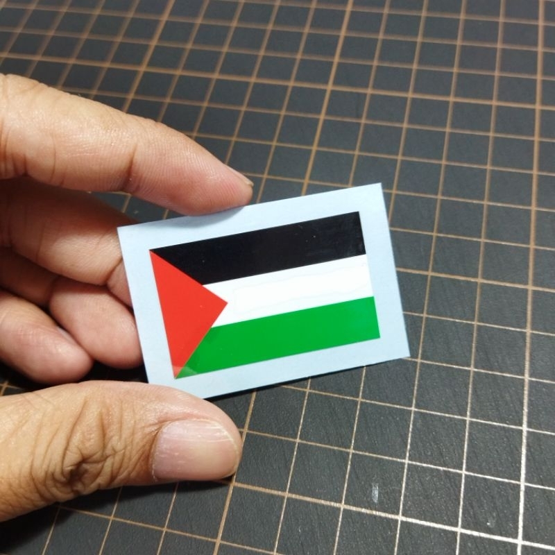 Jual Cutting sticker bendera palestina palestine motor mobil | Shopee ...