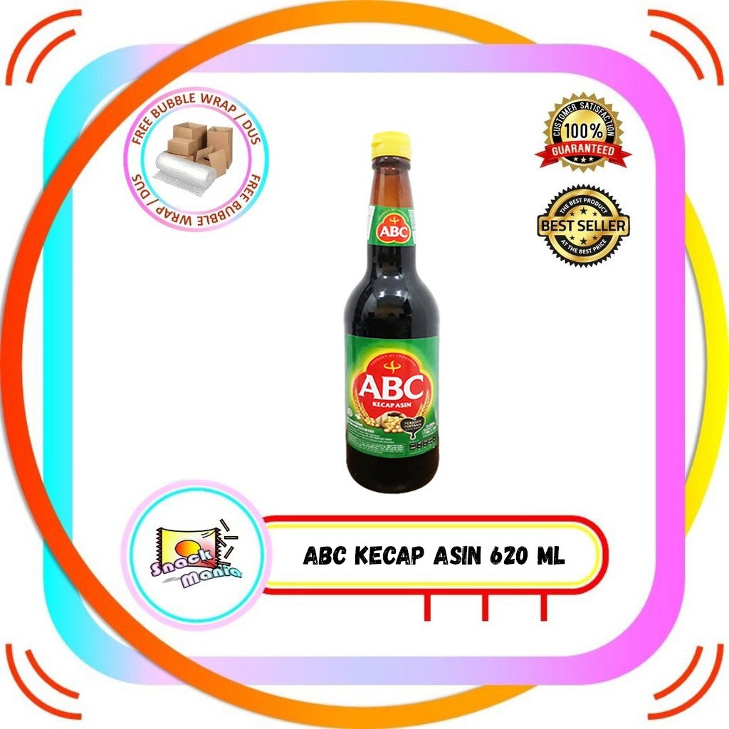 Jual ABC Kecap Asin ~ 620 ml | Shopee Indonesia