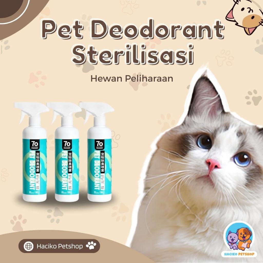Jual [HACIKO PETSHOP] Pet Deodorant Semprot kucing Anjing Desinfektan ...