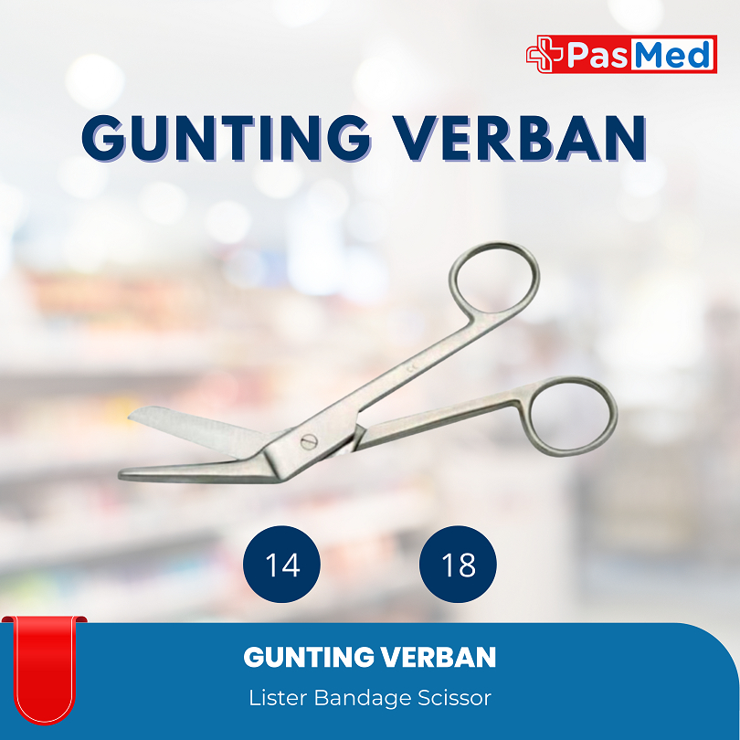 Jual MARWA Gunting Verban Perban Alat Kedokteran-LISTER PLESTER l ...