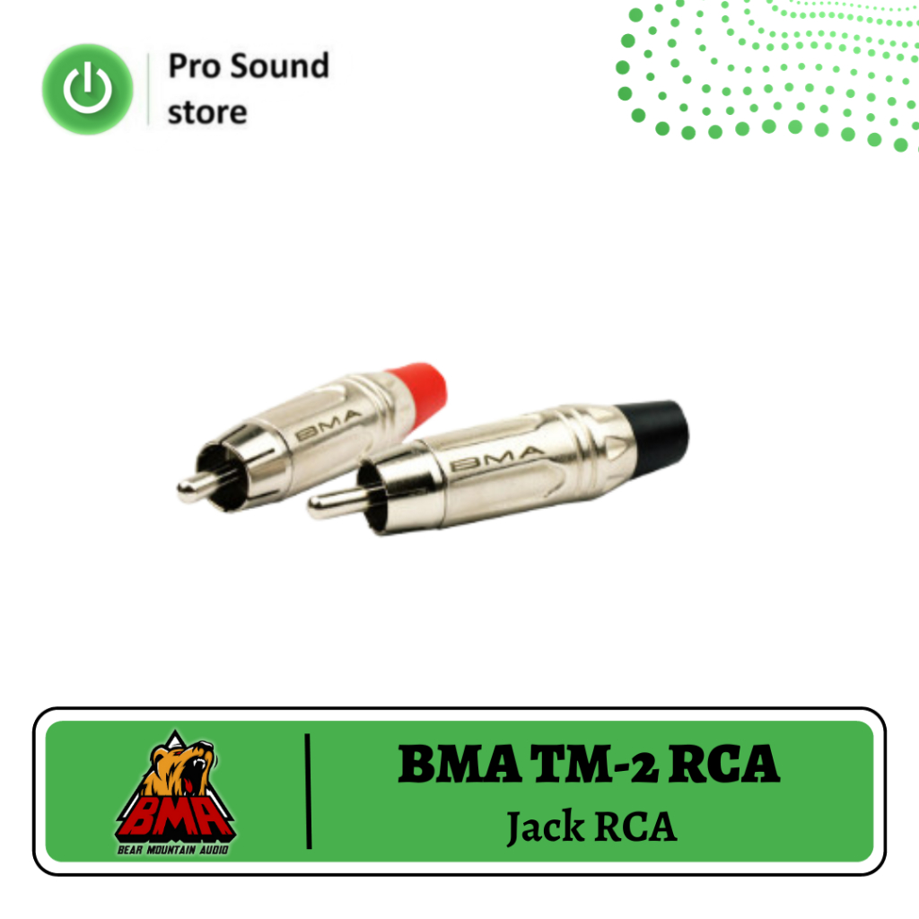 Jual Jack RCA BMA TM-2 RCA / JAK KONEKTOR CONNECTOR JEC JEK JECK RCA ...