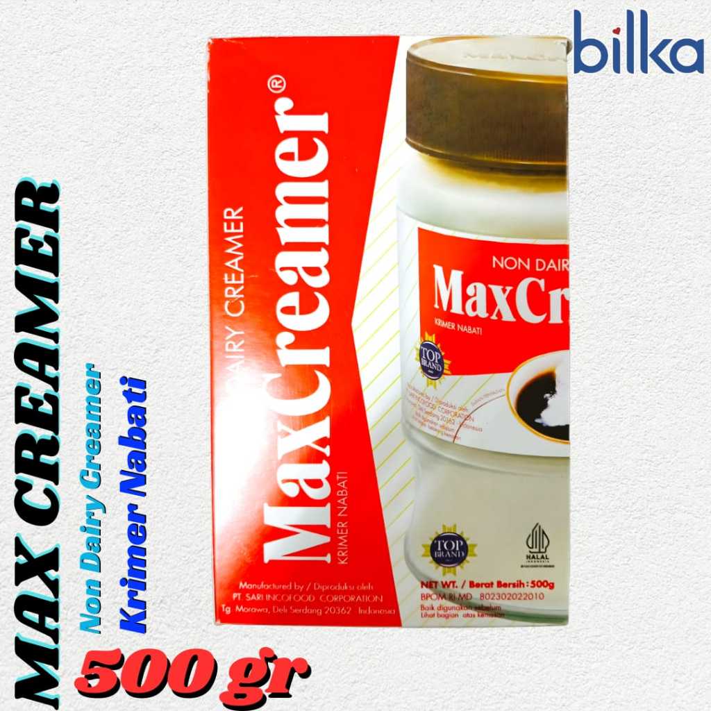 Jual MAX CREAMER Non Dairy Creamer 500gr | Shopee Indonesia