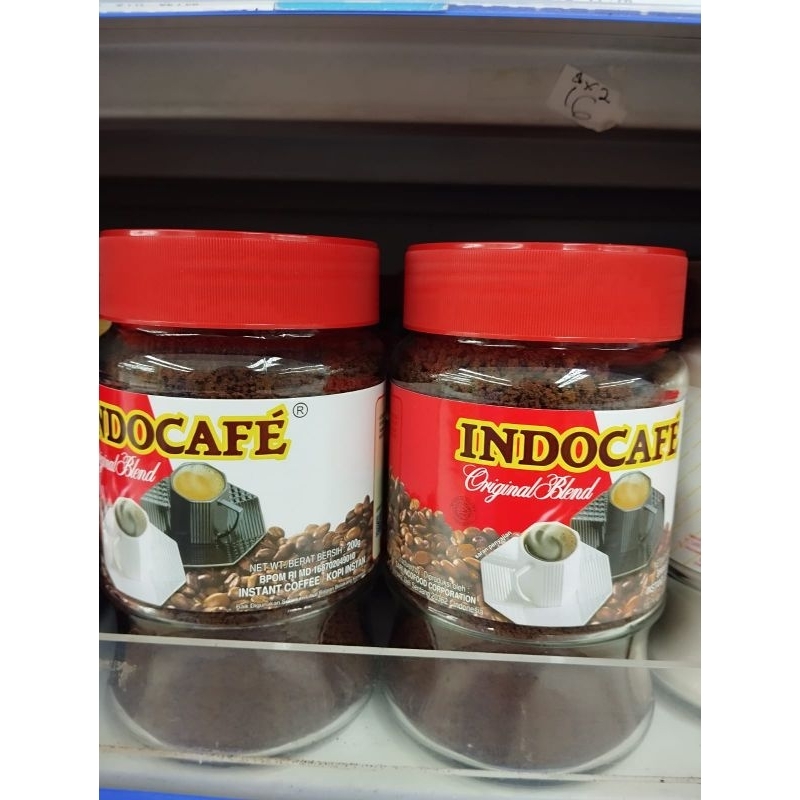 Jual kopi nescafe indocafe coffe original blend dan fine blend botol ...