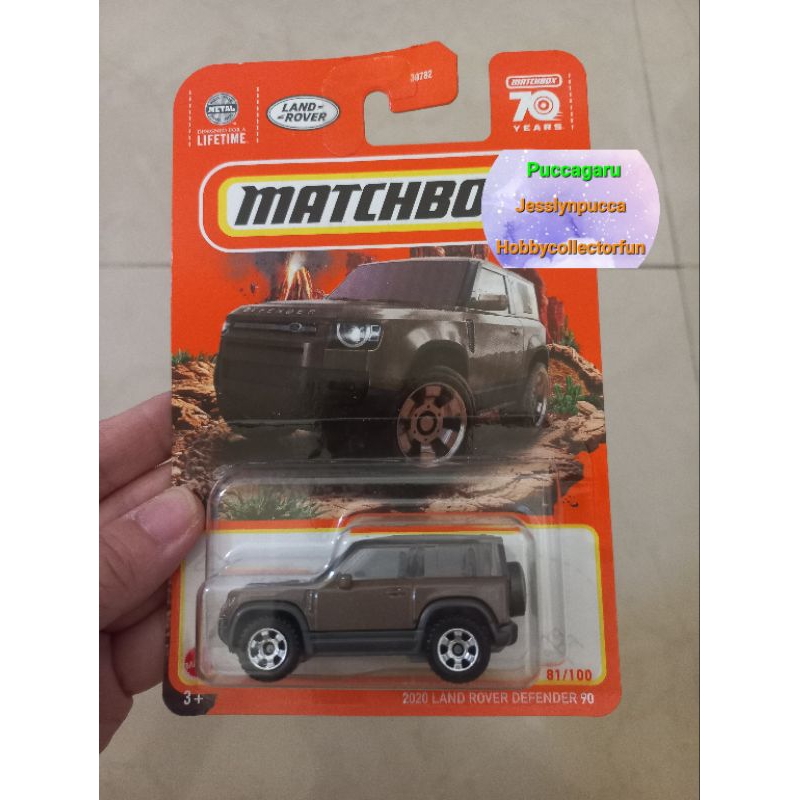 Jual MATCHBOX 2020 LAND ROVER DEFENDER 90 MBX DIECAST MOBIL SUV CAR ...