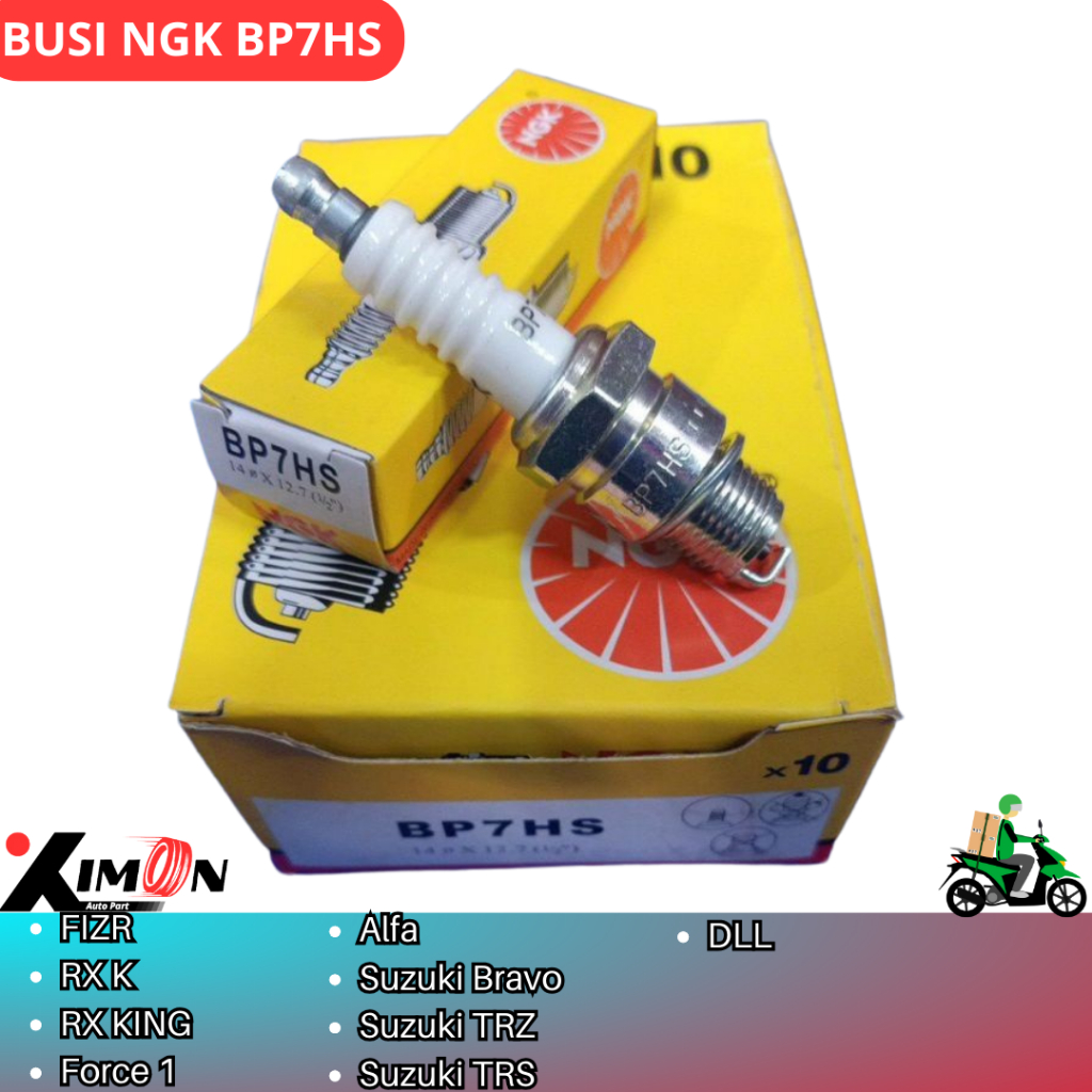 Jual BUSI RX KING / BUSI NGK RX KING / BUSI NGK BP7HS BP7 RX KING RXKING FIZR RX-King F1 F1ZR ...