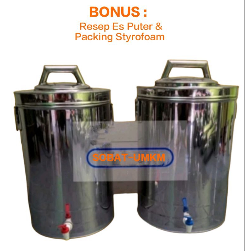 Jual TABUNG ES PUTER 10 LITER LENGKAP (TINGGI) | Shopee Indonesia