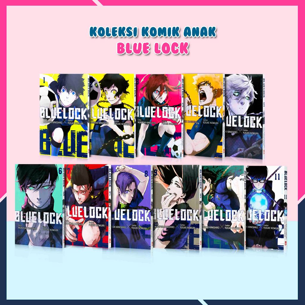Jual Komik Blue Lock Series 01 - 08 - By Muneyuki Kaneshiro, Yusuke ...