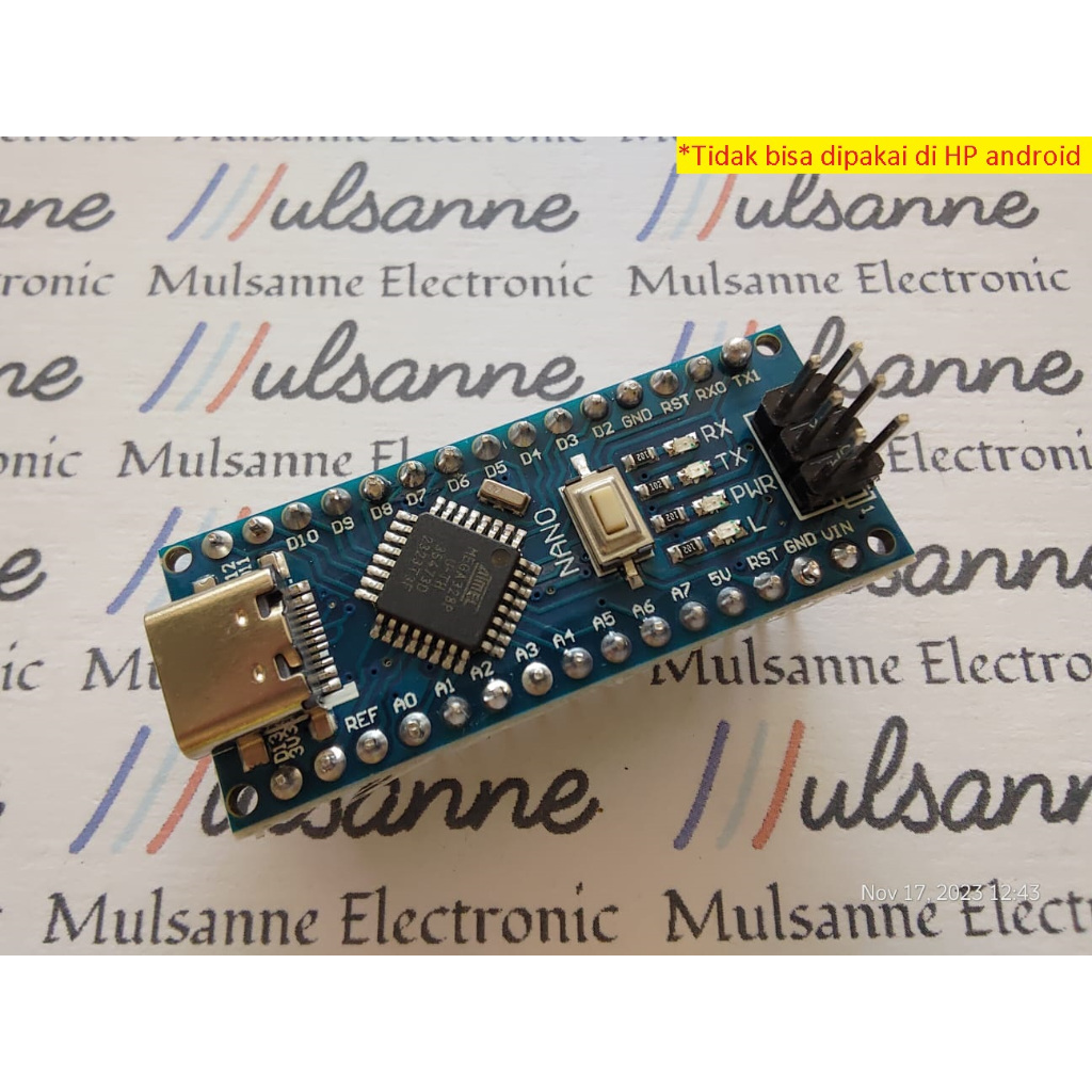 Jual Arduino Nano Atmega328 Socket Usb Type C Shopee Indonesia