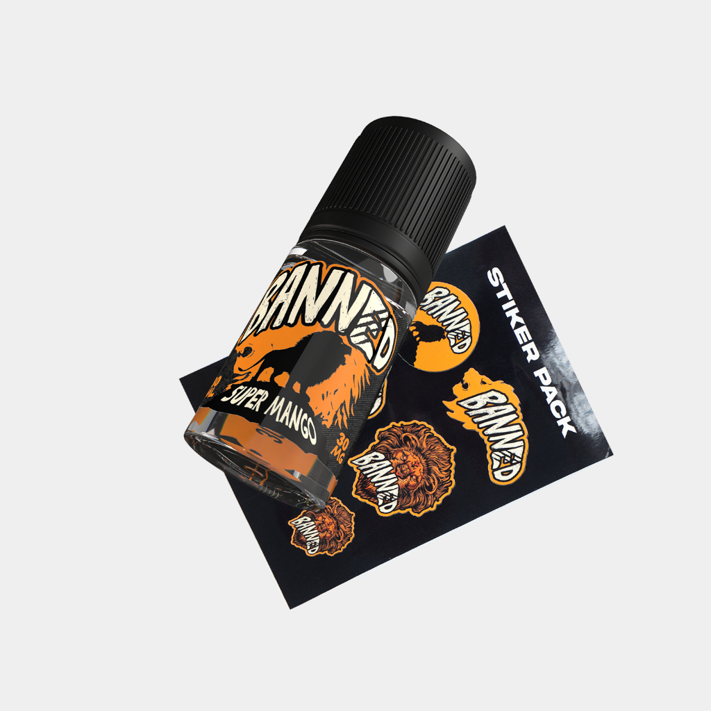 Jual Glu x Supernayr Liquid Banned Super Mango 30 ML 30 MG Saltnic ...