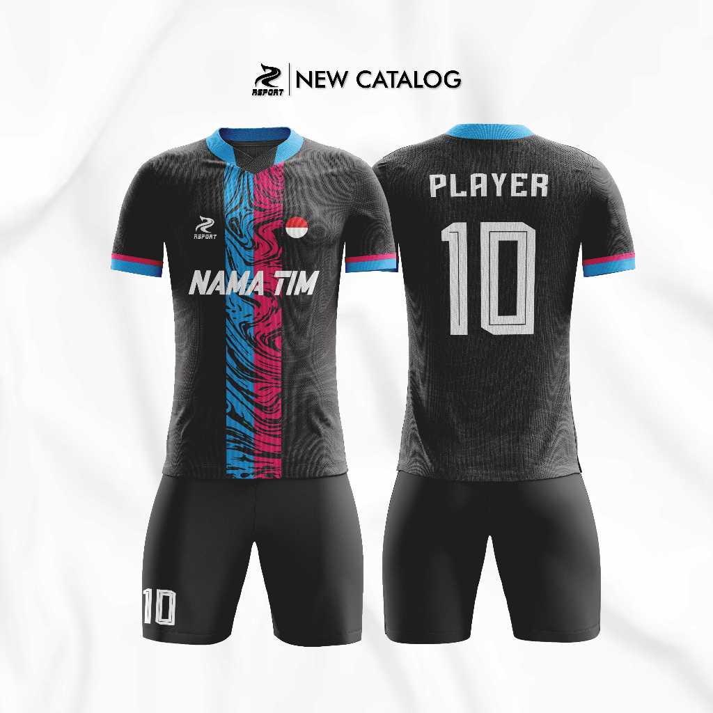 Jual Jersey Futsal / Sepak Bola / Voli / Badminton / Basket Full Printing Bebas Custom Design ...