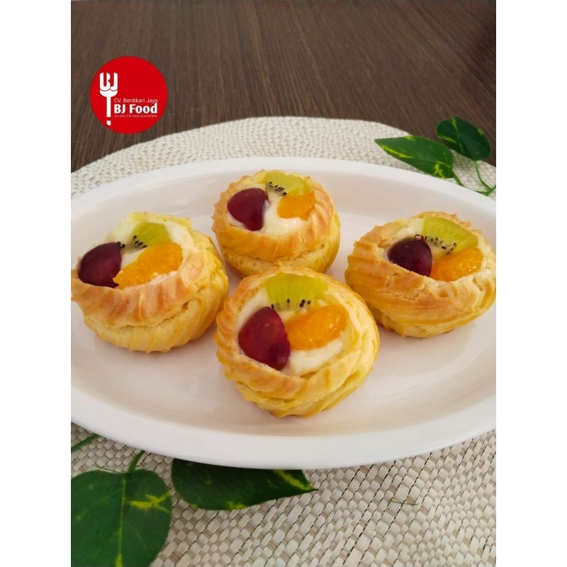 Jual kue Sus Buah / SUS BUAH/ Sus Fla Buah / 15 pcs / BJ Food & Cake ...