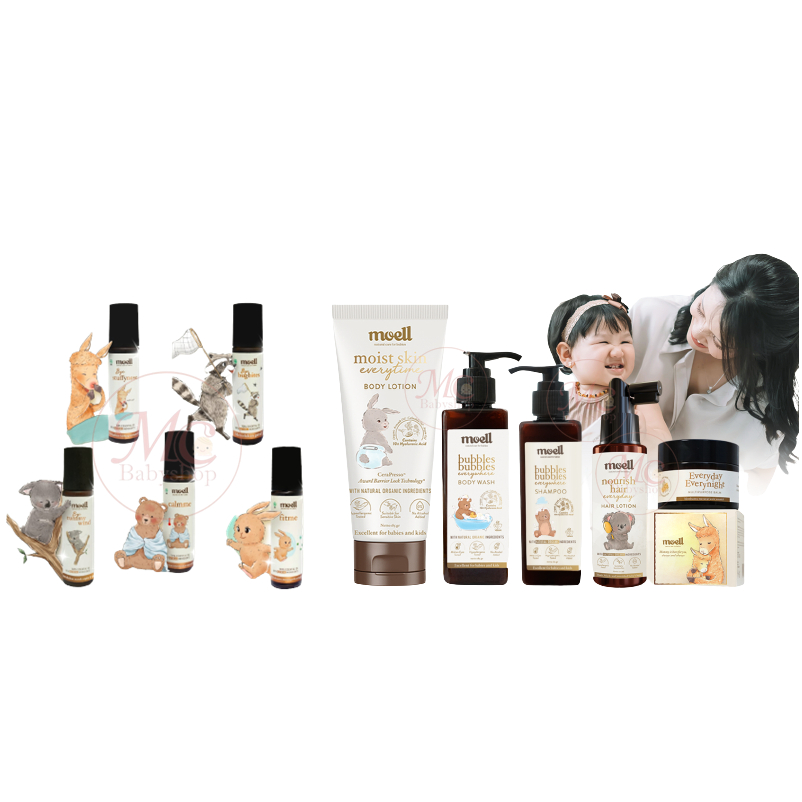 Jual MOELL SHAMPOO BAYI BUBBLES SHAMPOO | HAIR LOTION | BODY LOTION ...