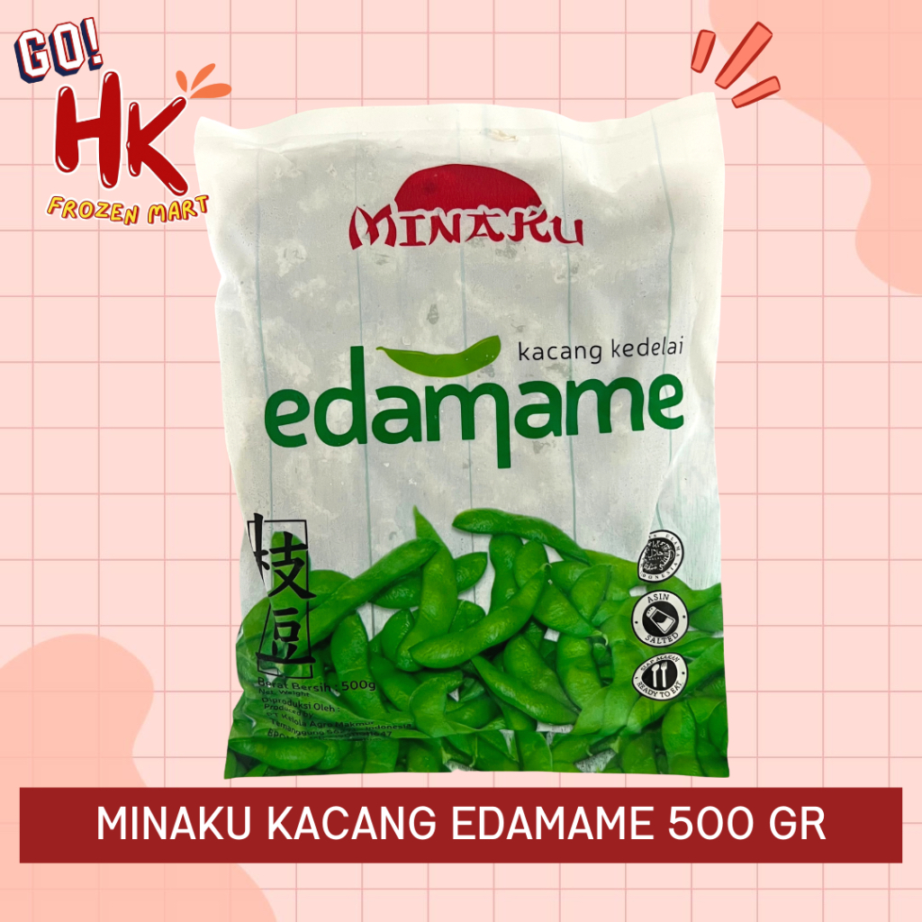 Jual Minaku Edamame 500gr | kacang kedelai khas jepang siap dimakan HK ...