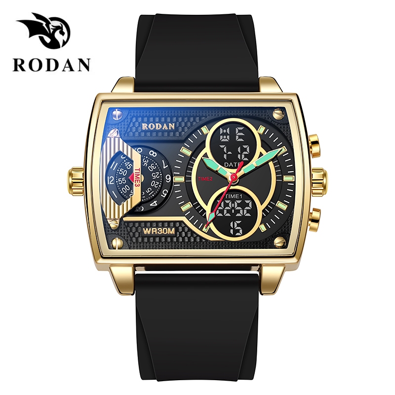 Jual RODAN 8005 JAM TANGAN OLAHRAGA ANTI AIR ANTI KARAT FREE BOX TIGA ...