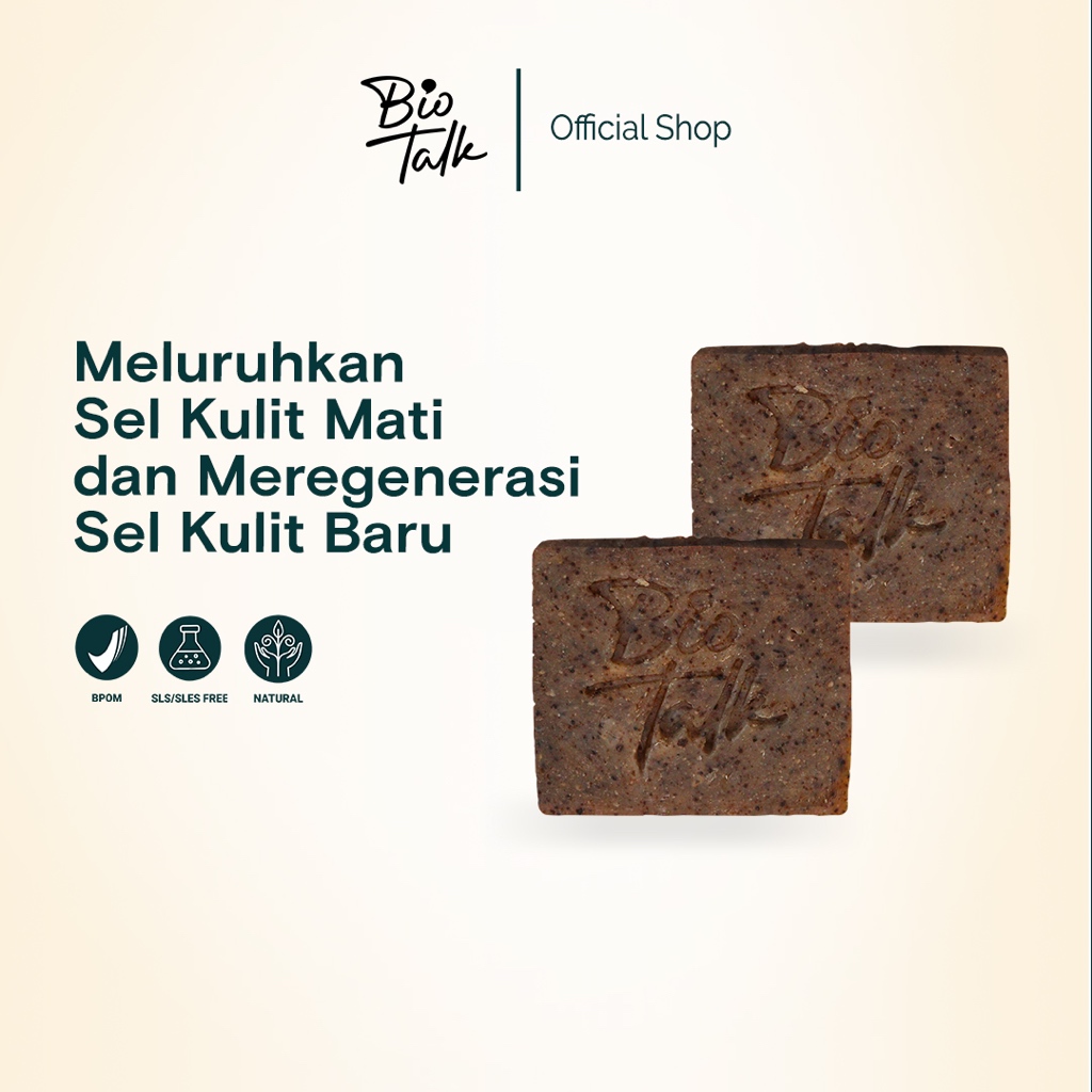 Jual [PAKET HEMAT] - 2 PCS Biotalk Coffee Scrub | Kulit Normal | Sabun Natural Herbal | Shopee ...