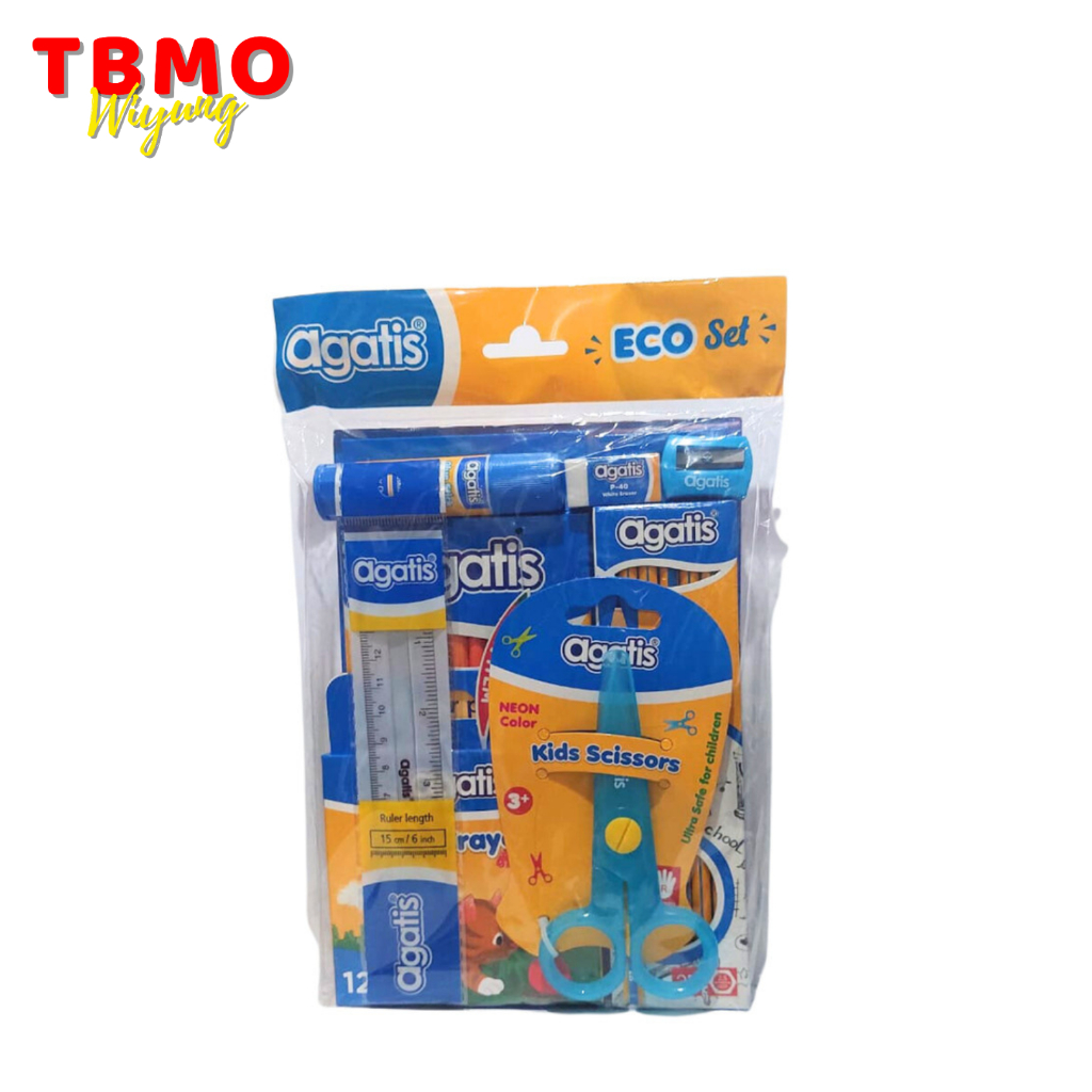 Jual Agatis Eco Kids Coloring Set / Paket Mewarnai Agatis 111GBS-KIDS ...