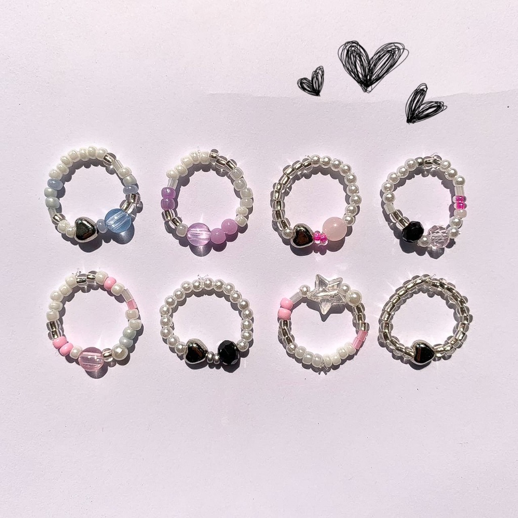 Jual Baca Deskripsi Produk | Ring White Series | Rings | Cincin Manik ...