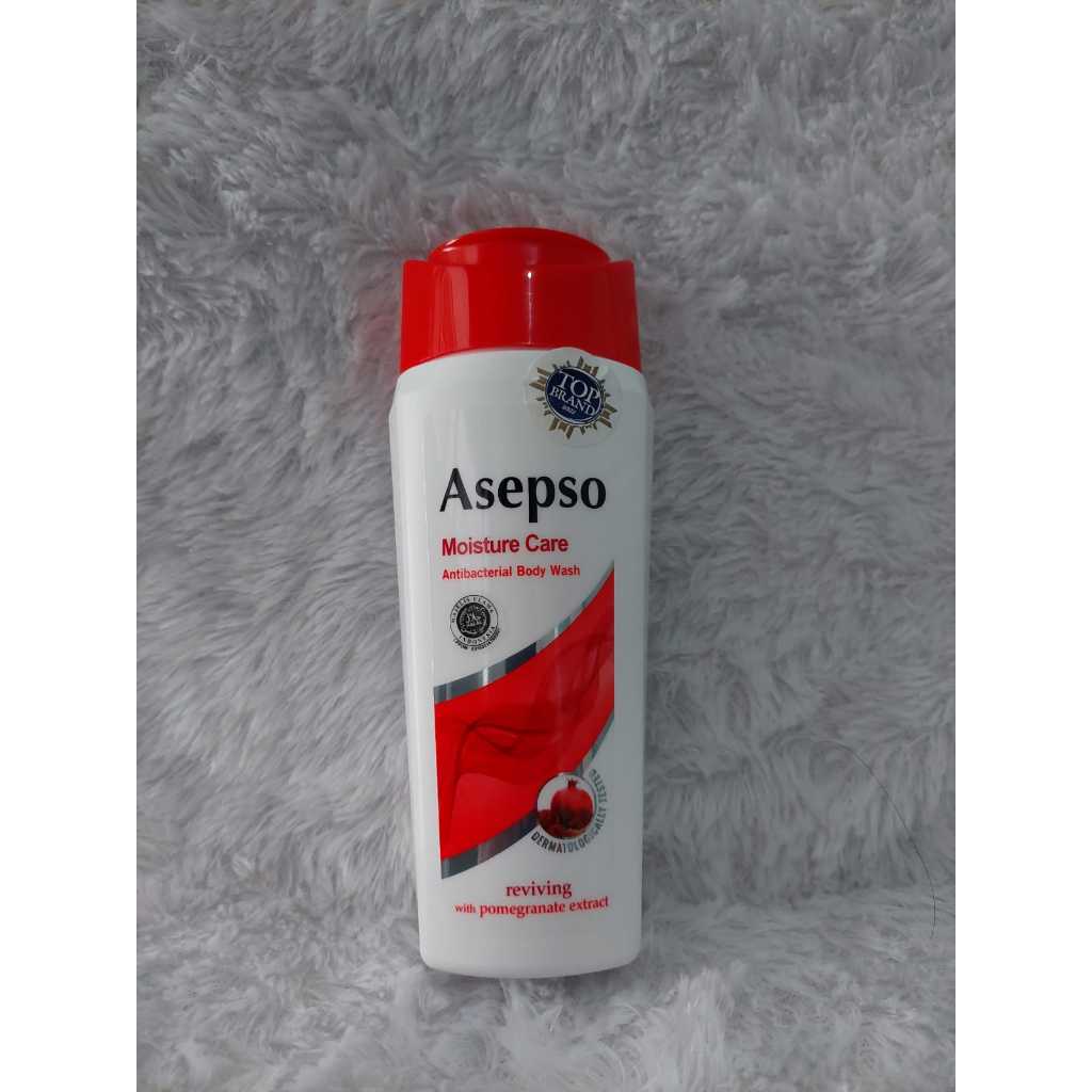 Jual ASEPSO Moisture Care BOTOL - 250 ml / ASEPSO MERAH / ASEPSO Sabun Cair Body Wash Moisture ...