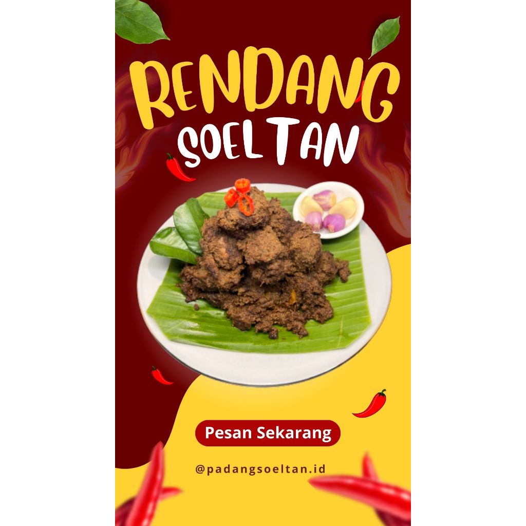 Jual Rendang Padang Soeltan 250gr | Kualitas Terbaik | Daging dan Bumbu ...