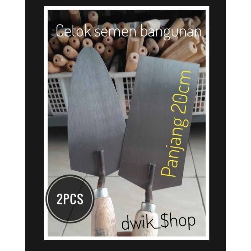 Jual 2pcs Sendok acian semen 20cm alat tukang bangunan | Shopee Indonesia