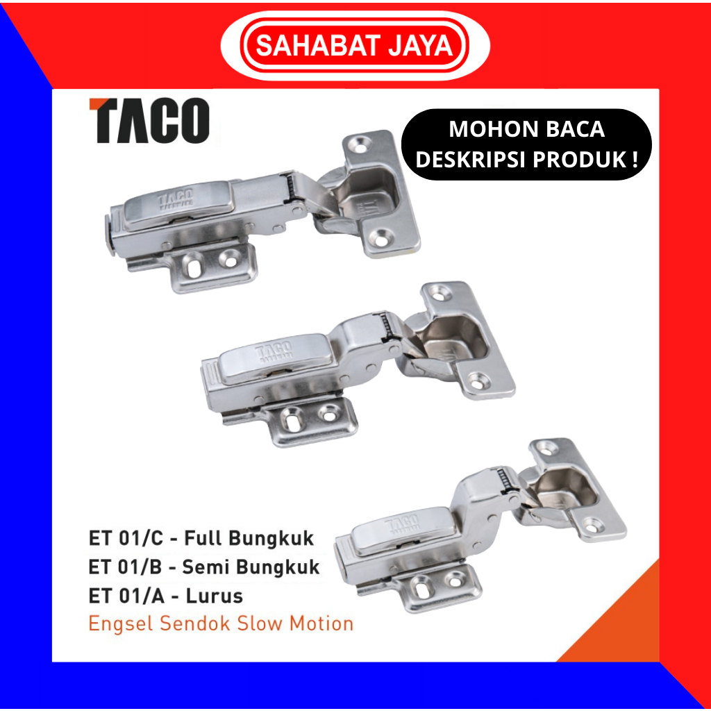 Jual TACO Engsel Sendok Slow Motion ET - 01 | Shopee Indonesia