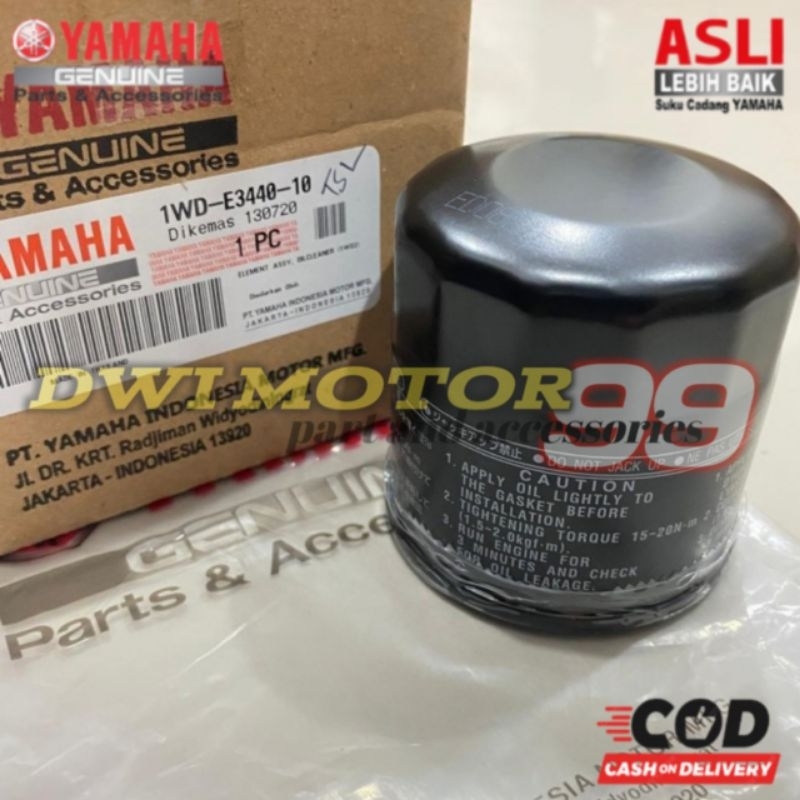 Jual FILTER OLI ATAU SARINGAN OLI R25 MT25 ORIGINAL YAMAHA 1WD-E3440 ...