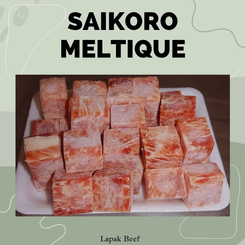 Jual BEEF SAIKORO MELTIQUE WAGYU KEMASAN 250 Gram | Shopee Indonesia