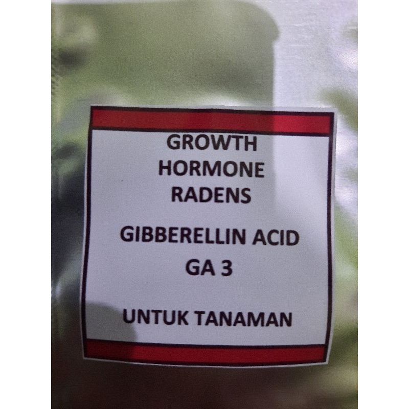Jual Gibberallic Acid GA3 / Giberelin ZPT Pupuk Hormon Pertumbuhan ...