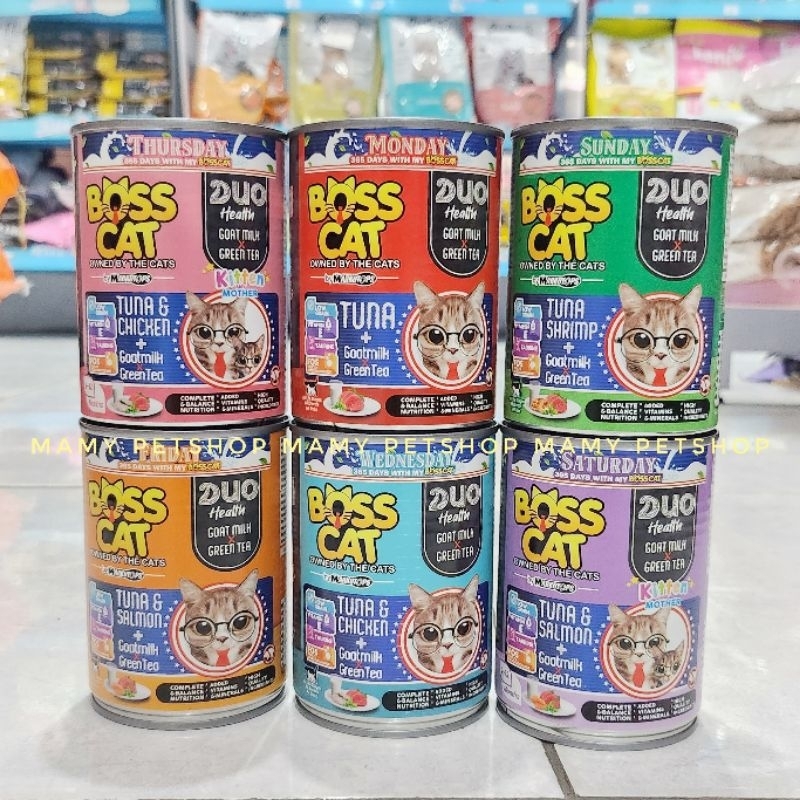 Jual BOSS CAT KALENG 380 GR | Shopee Indonesia