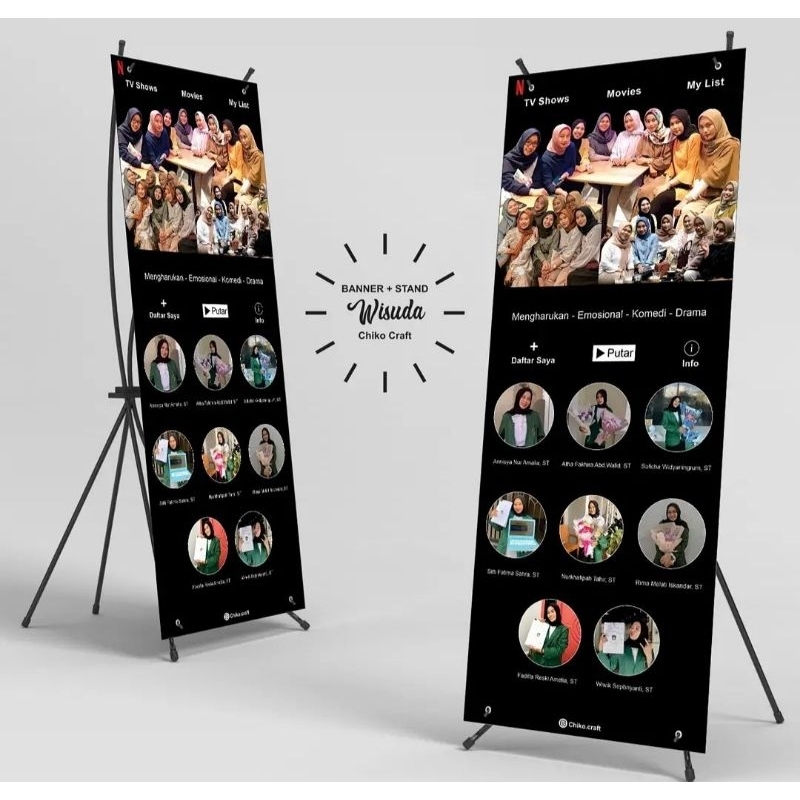 Jual PAKET X BANNER / BANNER WISUDA / X BANNER CUSTOM | Shopee Indonesia