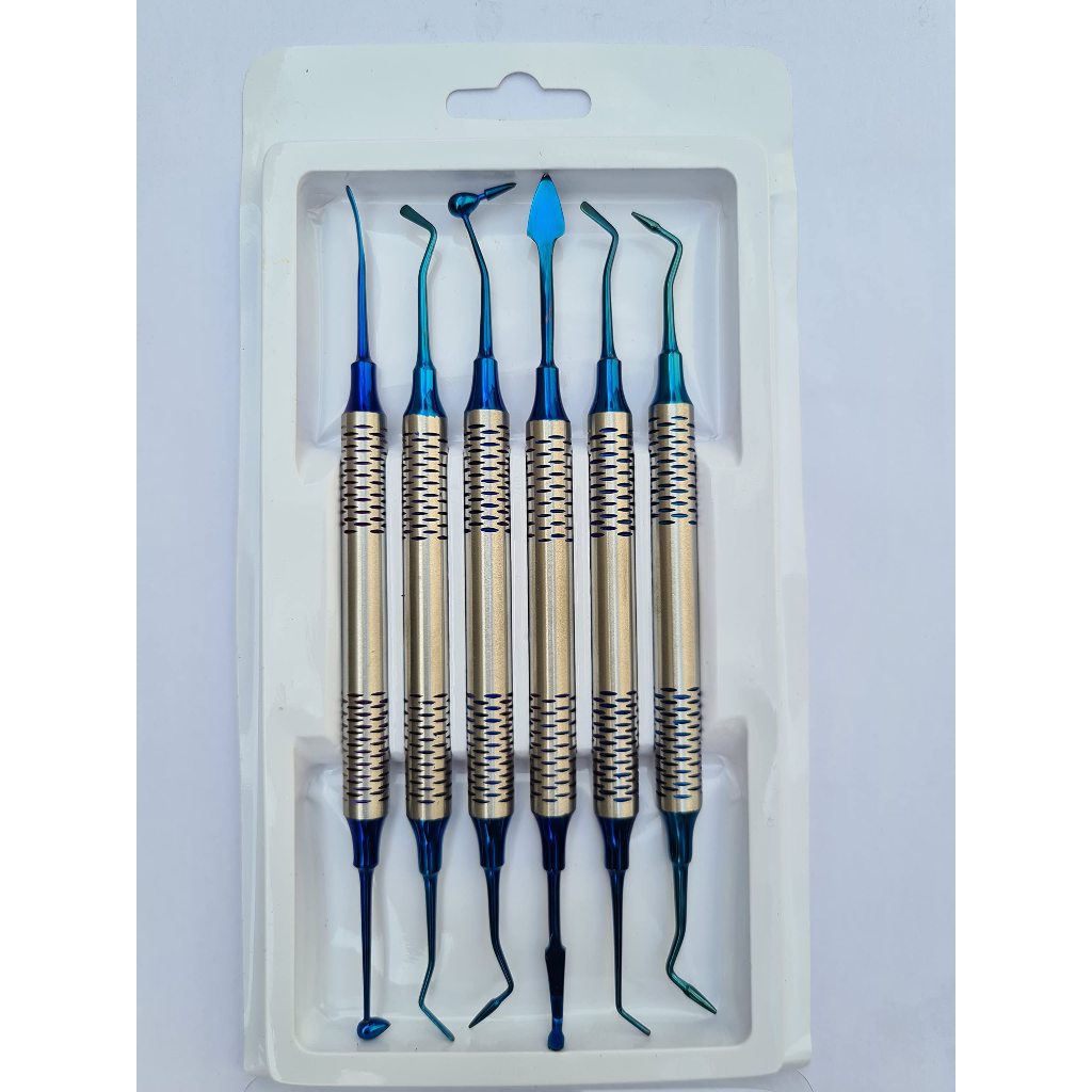 Jual Set plastik plastis composite filling dental instrument instrumen ...