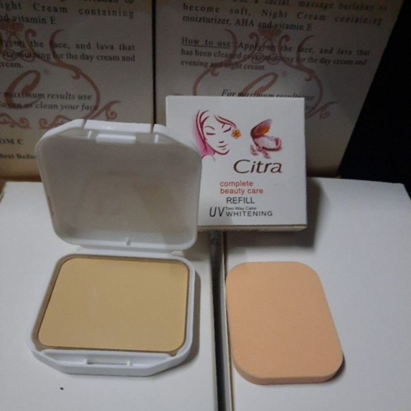 Jual Refill Two Way Cake Citra Uv Whitening | Shopee Indonesia