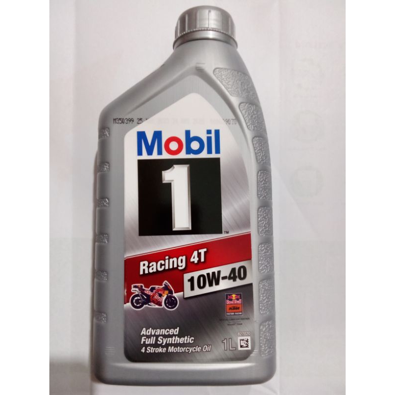 Jual Oli Motor Mobil 1 Racing 4T 10w-40 Full Synthetic | Shopee Indonesia