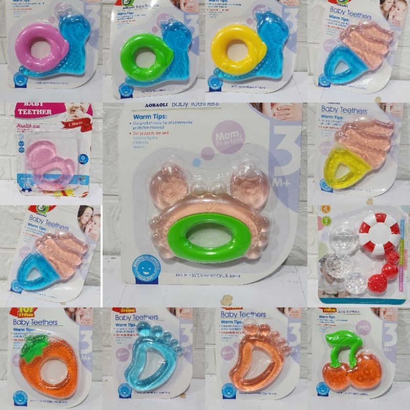 Jual Baby Teethers Gigitan bayi / Alat penumbuh gigi bayi,mainan kipas2 ...