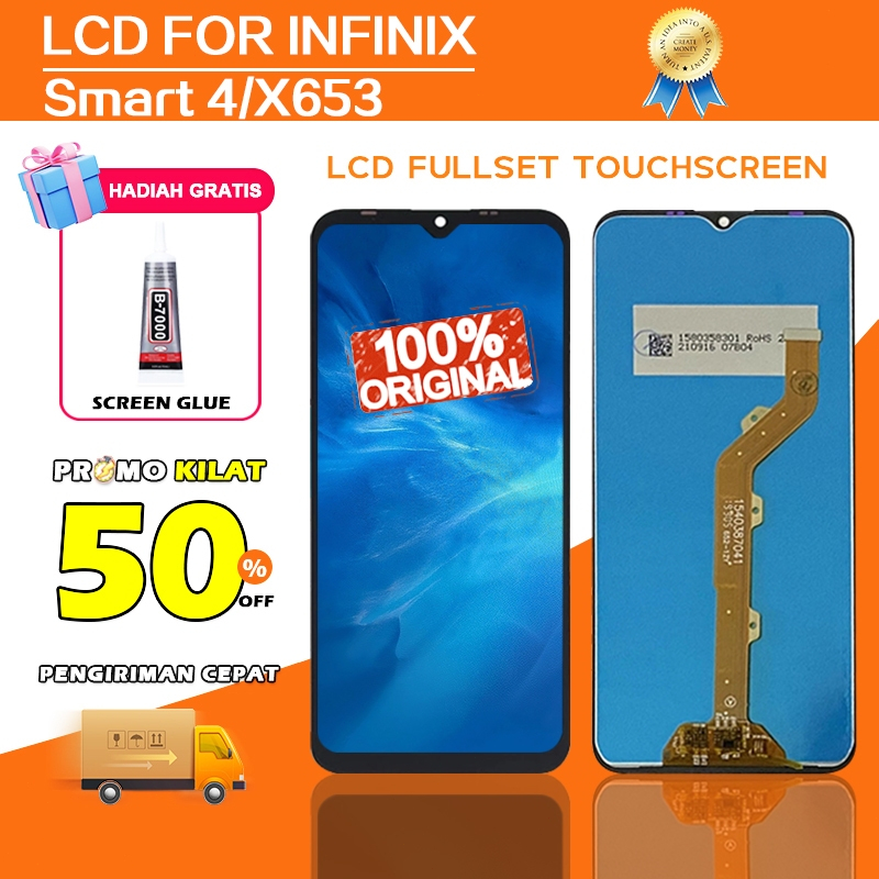 Jual LCD TOUCHSCREEN INFINIX SMART 4/X653 | Shopee Indonesia