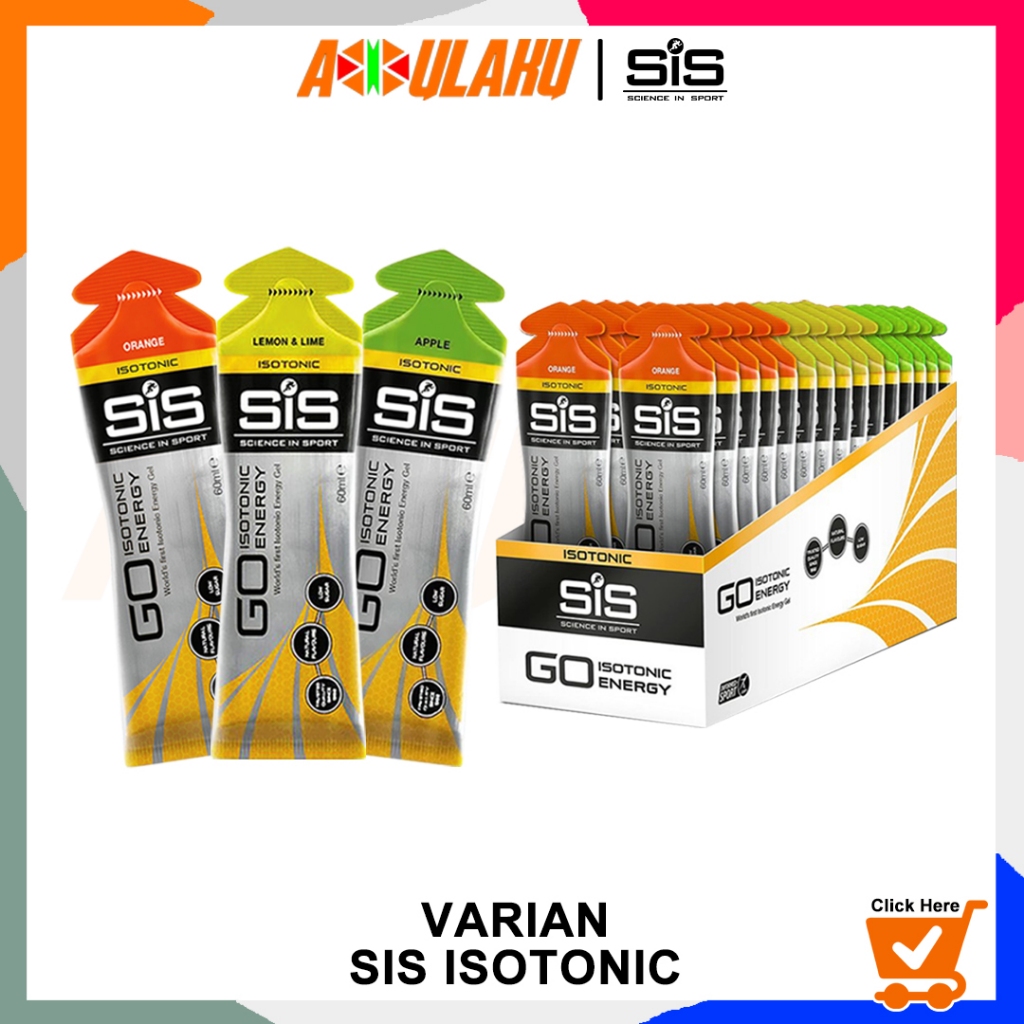 Jual SIS Energy Gel 30 Sachet Minuman Energi dan Isotonik SIS Go ...