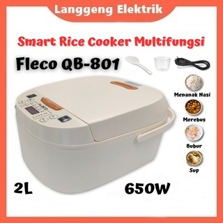 Jual Rice Cooker Low Carbo 2 Liter Fleco QB-801 Magic Com Low Sugar 650 ...
