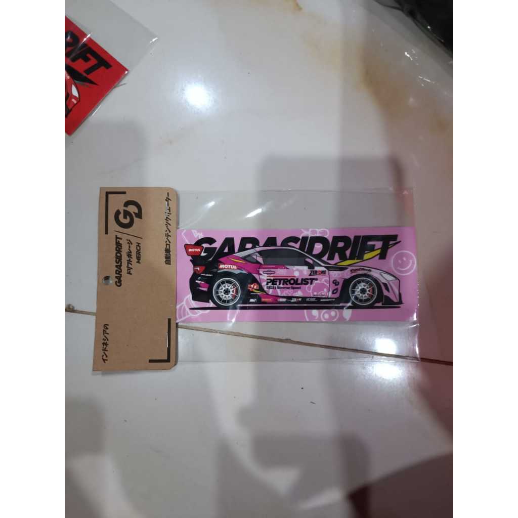 Jual Garasi Drift Stickers Pink Car Original GD Official Merchandise ...