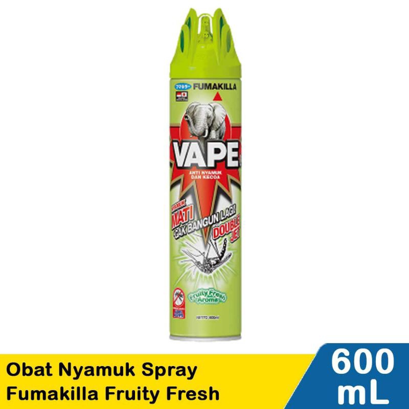 Jual Fumakilla Vape Aerosol Obat Nyamuk Semprot 600 ml | Shopee Indonesia