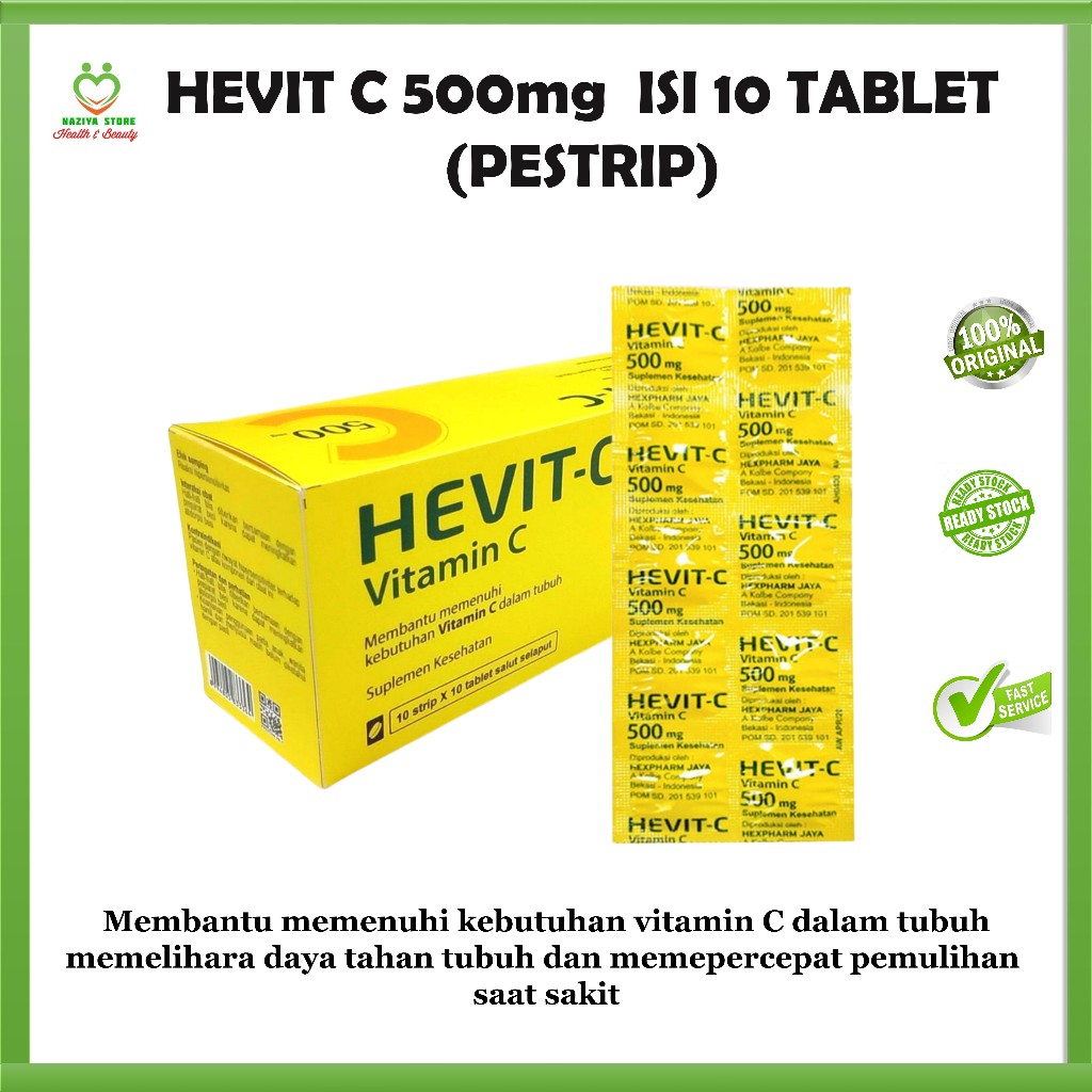 Jual Harga Vitamin C Tablet Terlengkap & Harga Terbaru Juni 2026 ...