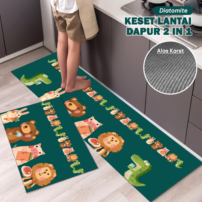 Jual COD - NEW Keset Dapur Kamar Mandi 2in1 Bahan Diatomite Tebal ...
